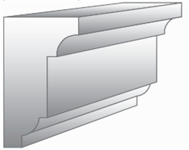 Eastland Modern Standard Parapets EPS Moulding - Buy EPS Moulding, EPS ...